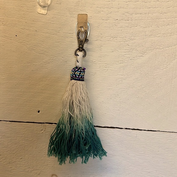 NATURAL LIFE | Accessories | Nwt Natural Life Turquoise Tassel Keychain ...